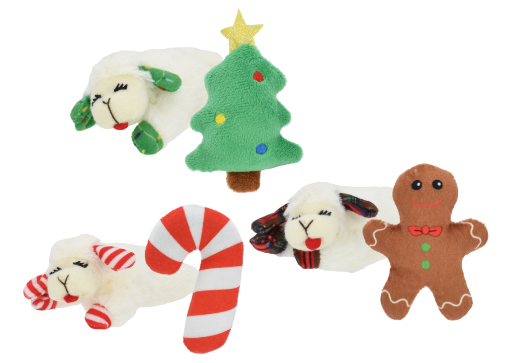 Lamb Chop® Holiday 2pk Cat Toy | Multipet