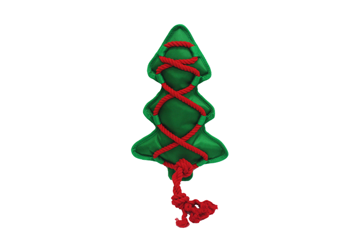 Cross-Ropes Holiday Christmas Tree | Multipet
