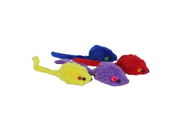 Multicolor Mice 4 Pack | Multipet