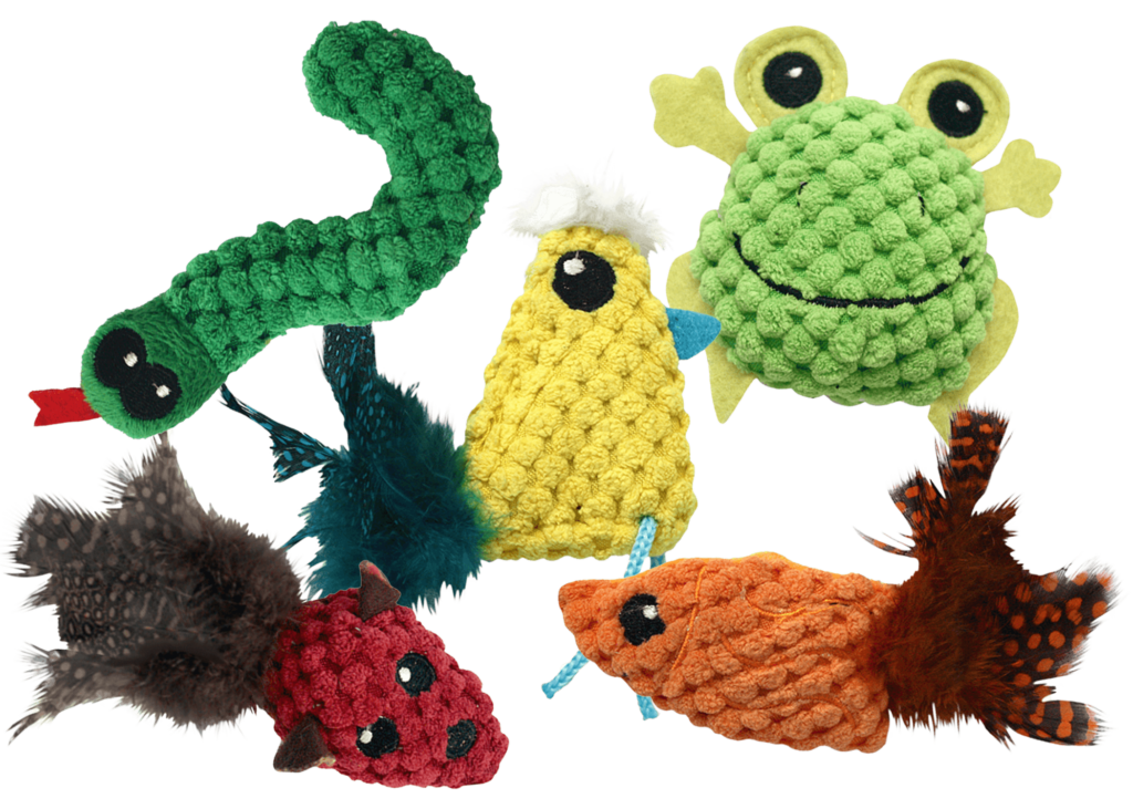 Knobby Knit Cat Toys | Multipet