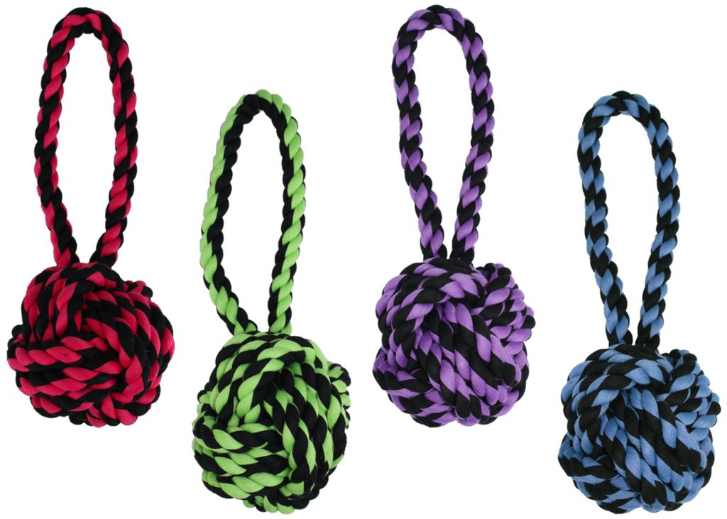 Nuts For Knots™ With Tug (Assorted Sizes) | Multipet