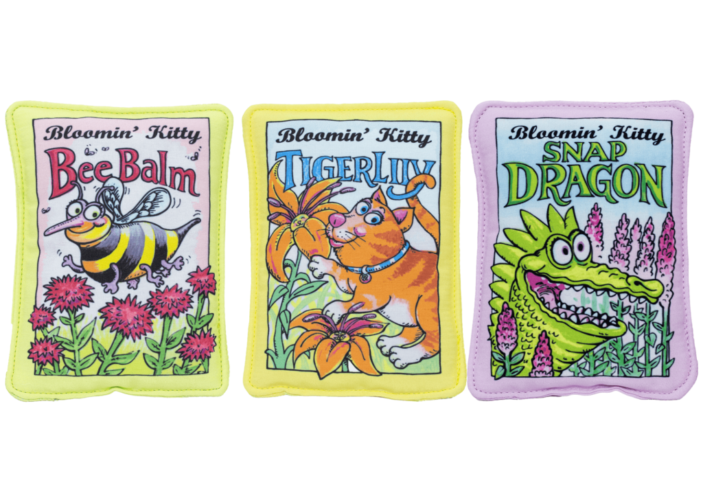 Fuzzu® Bloomin' Kitty Seed Packets Cat Toy | Multipet