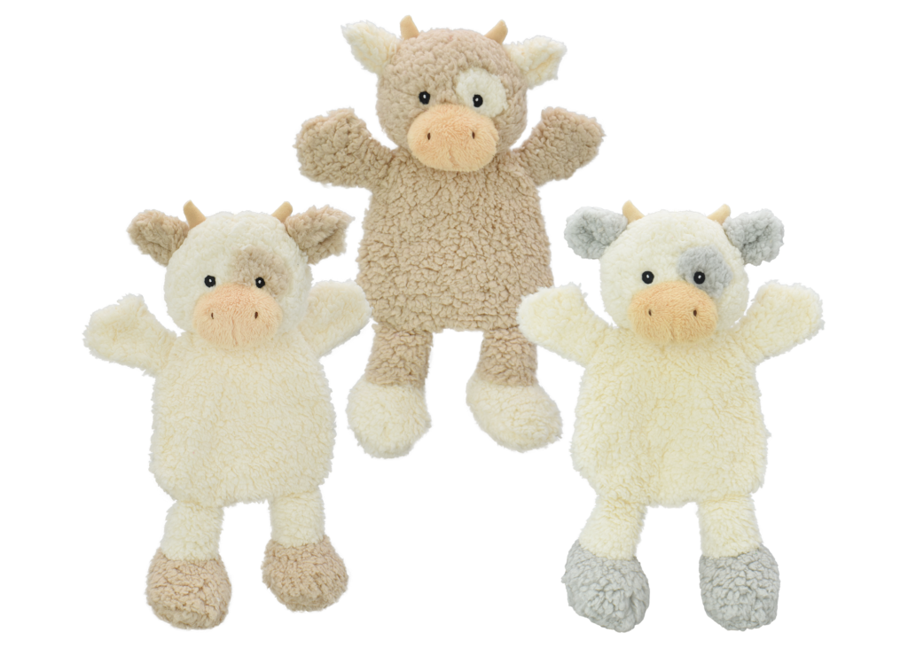 Pet Envy Crinkle Cow Flatties | Multipet