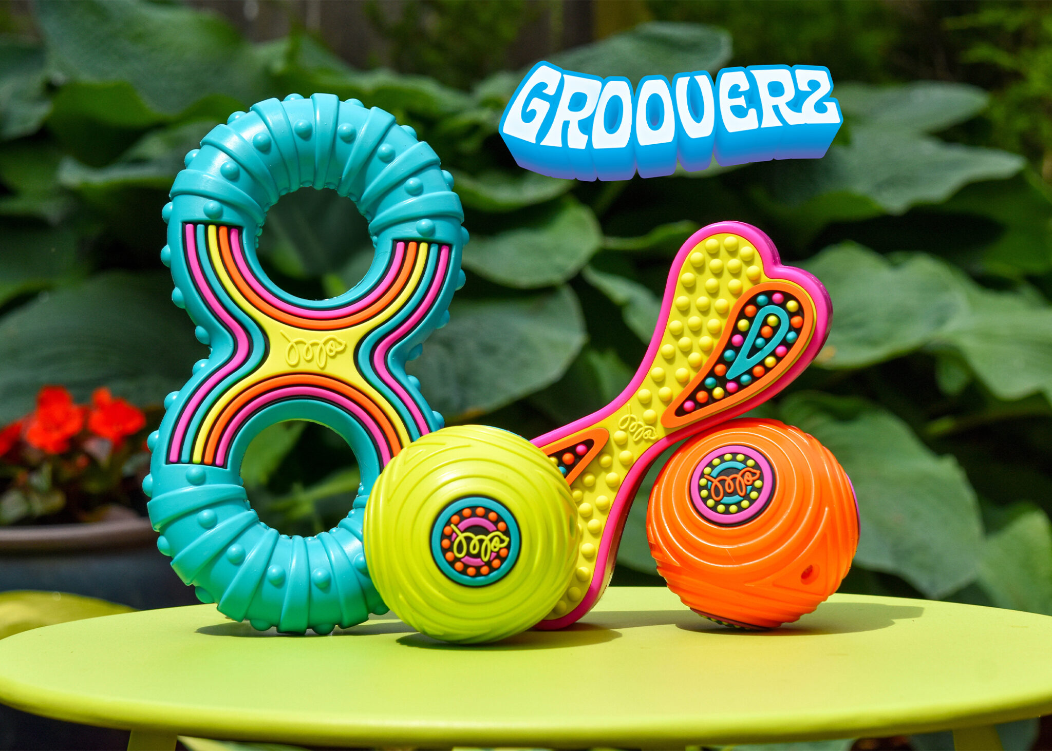 Grooverz - Colorful TPR Toys | Multipet