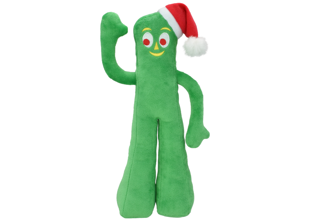 Gumby® Plush with Santa Hat | Multipet