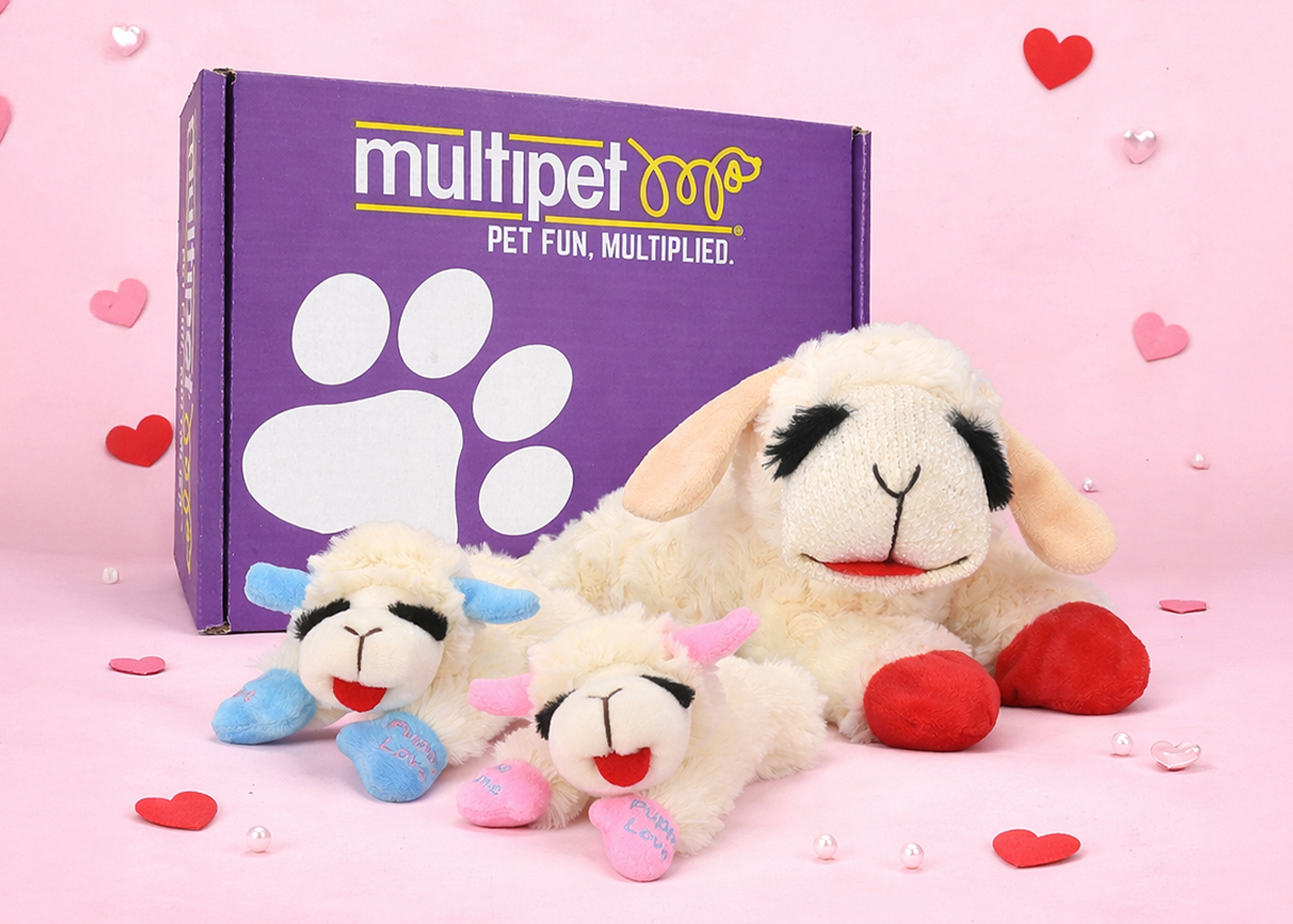 PUPPY LOVE - LAMB CHOP® 3pc MULTIPACK | Multipet