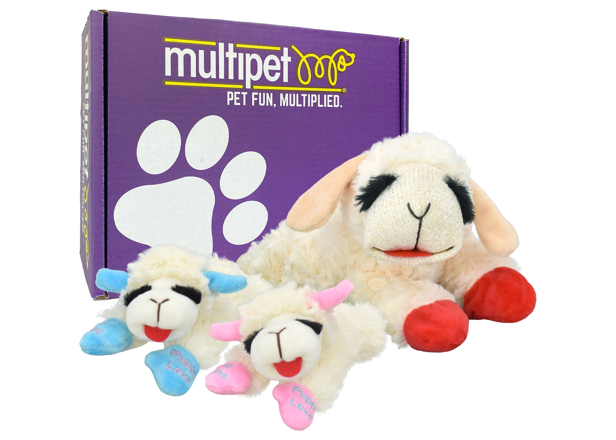 PUPPY LOVE - LAMB CHOP® 3pc MULTIPACK | Multipet