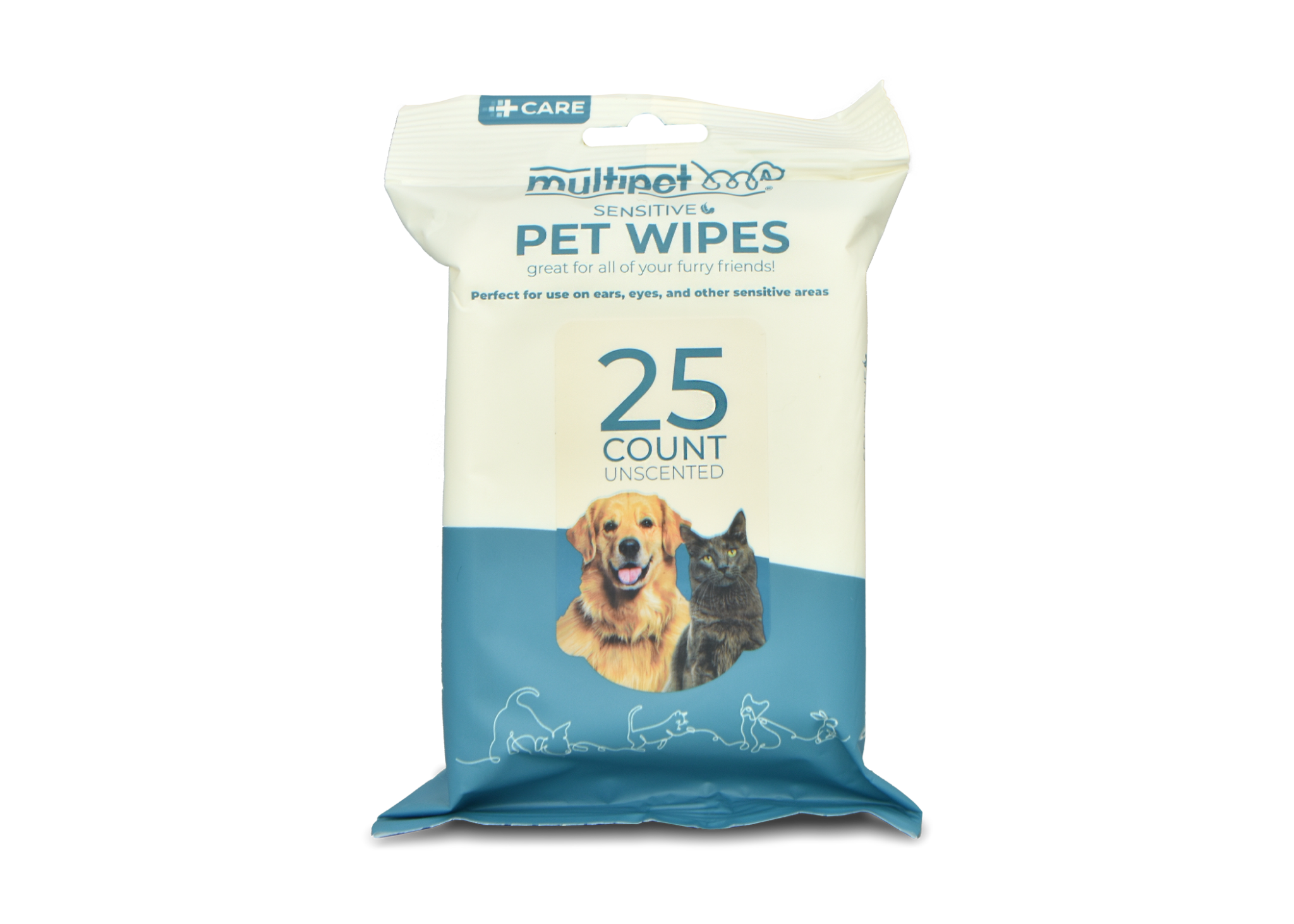 Sensitive Area Pet Wipes | Multipet